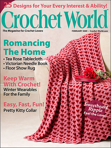 Ravelry: Crochet World Magazine, February 2009 - patterns