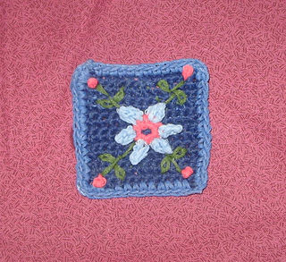 Ravelry: Cornflower Pin pattern by Christina Michel