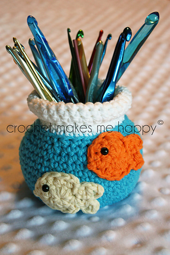Ravelry: Crochet Fish Bowl / Aquarium pattern by Crochet Makes Me Happy