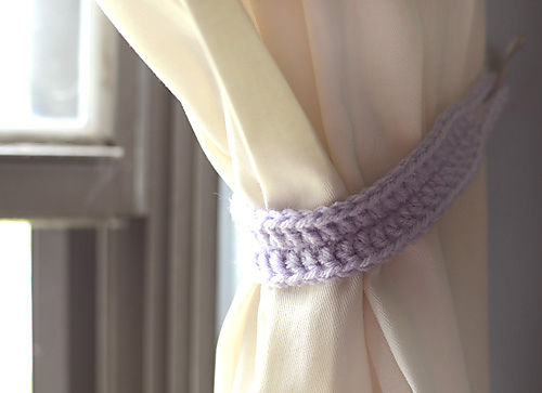 Ravelry: Classic Curtain Tie Back pattern by Rachel Choi