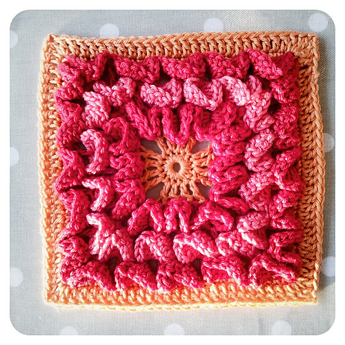 Ravelry: Crochet Square :: Lotus pattern by Crochet Tea Party