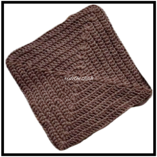 Ravelry: Granny Square Coaster (No Gaps) pattern by Riddhi Shah
