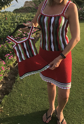 Ravelry: Wave After Wave Top and dress pattern by CroJennifer