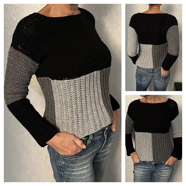 Ravelry: 3's COMPANY SWEATER pattern by CroJennifer