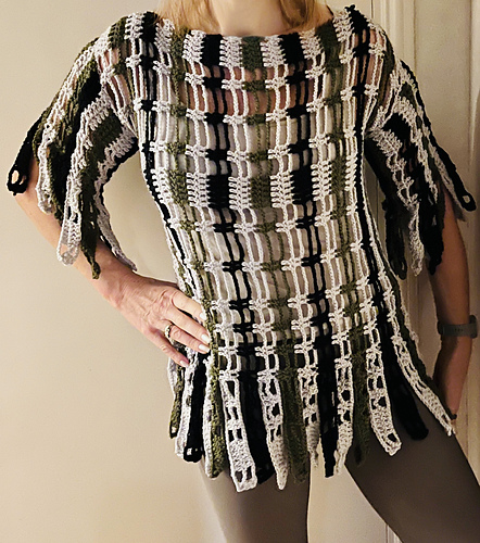 Ravelry: AVANT-GARDE SWEATER pattern by CroJennifer