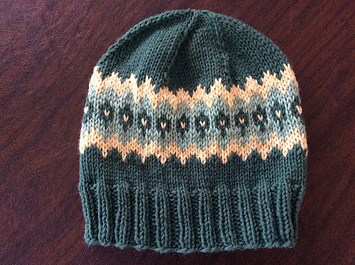 Ravelry: A Stranded Hat Recipe pattern by Sudeshna Bandyopadhyay