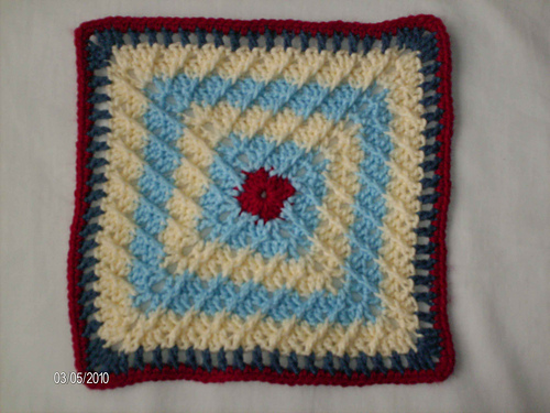 Ravelry: Tilt-A-Whirl Square pattern by Chris Simon