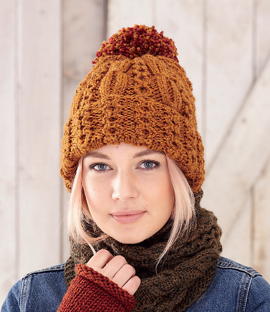 Ravelry: Cable Hat pattern by King Cole Ltd