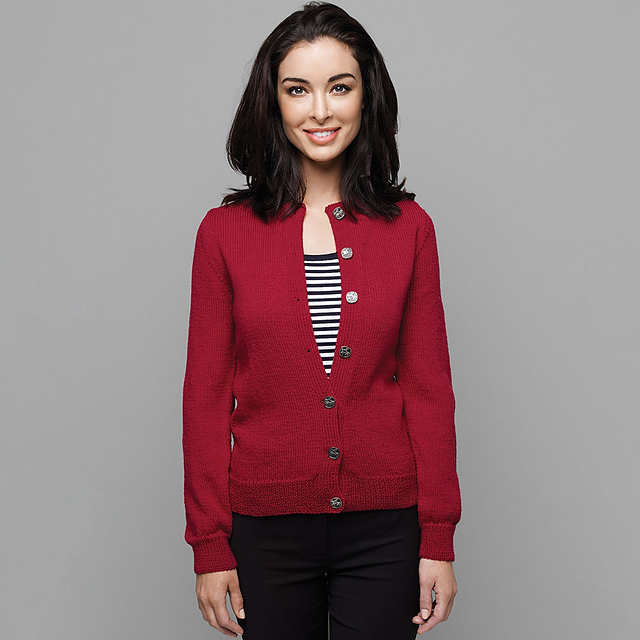 Ravelry: Cardigan with Set-in Sleeves pattern by Patons Australia