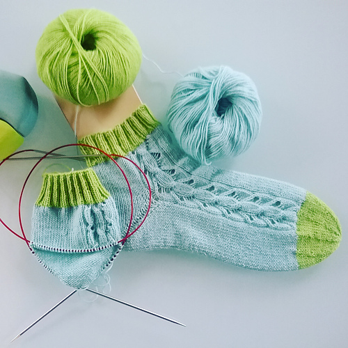 Ravelry: Sock Ness pattern by Salapaloosa Knits