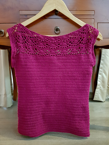 Ravelry: Pearl shell top pattern by Ana D
