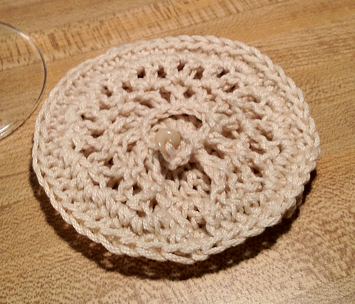 Ravelry: Wine Glass Coaster pattern by Carrie Au