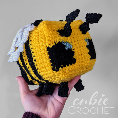 Ravelry: Cube Bee pattern by Jessica Wilson