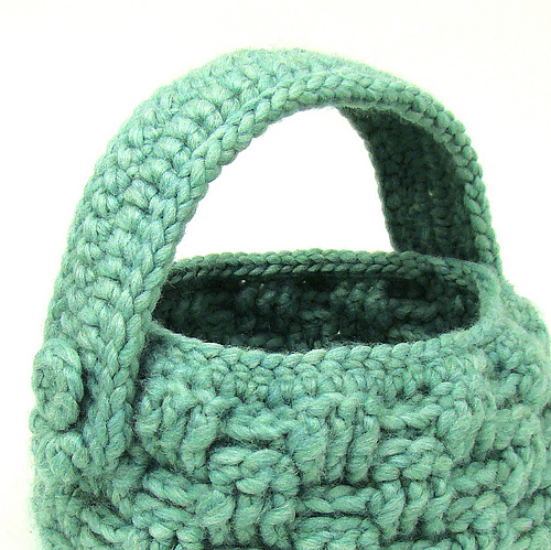 Ravelry: Basket Weave Easter Basket pattern by Maria Stout