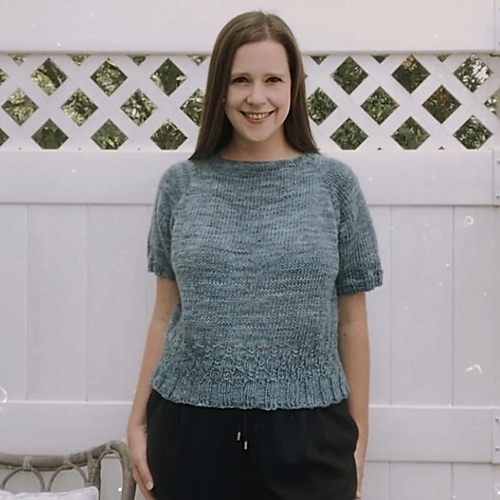 Ravelry: Cameo Tee pattern by Amanda Tozzi