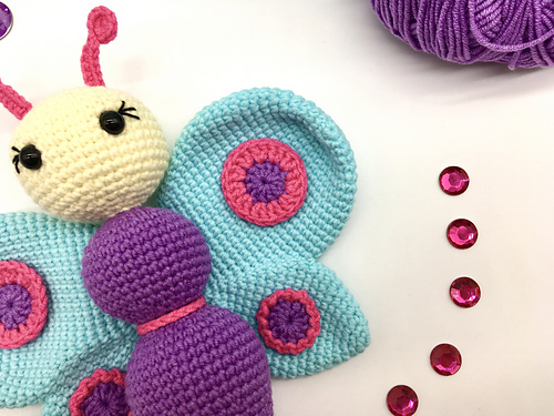 Ravelry: Betty the Butterfly pattern by Cuddly Stitches Craft