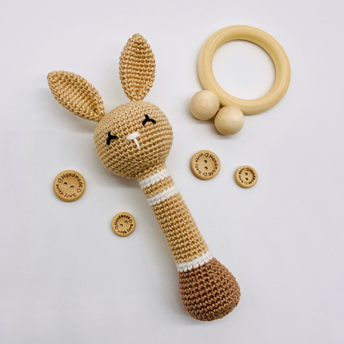 Ravelry: Cute Bunny Rattle pattern by Cuddly Stitches Craft