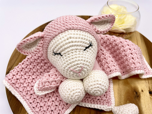 Ravelry: Luna the Lamb Lovey pattern by Cuddly Stitches Craft
