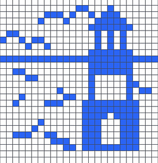 Ravelry: Lighthouse blanket Square pattern by Em Higgins