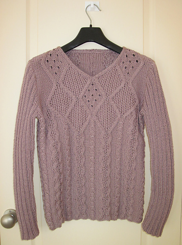 Ravelry: 138 - Pull torsades et losanges pattern by Bergère de France
