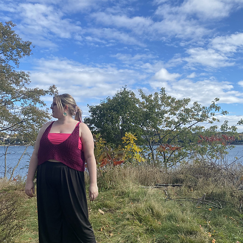 Ravelry: Malibu Barbie Bralette pattern by Knitting Tipsy