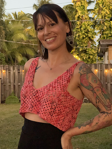 Ravelry: Malibu Barbie Bralette pattern by Knitting Tipsy
