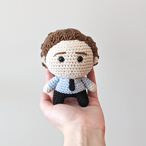 Ravelry: The Office Characters pattern by Curious Narwhal Crochet