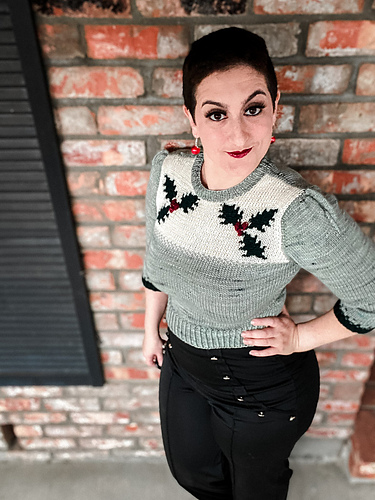 Ravelry: Betty & Judy Lodge Sweater pattern by POISON GRRLS