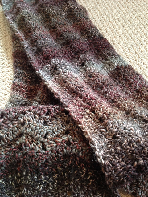 Ravelry: Agnesgurumi's Chevron Scarf