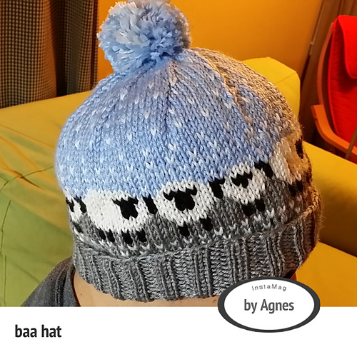Ravelry: Agnesgurumi's baa ble hat