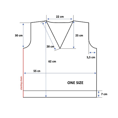Ravelry: Simple Cozy Vest pattern by Svetlana Kochkina