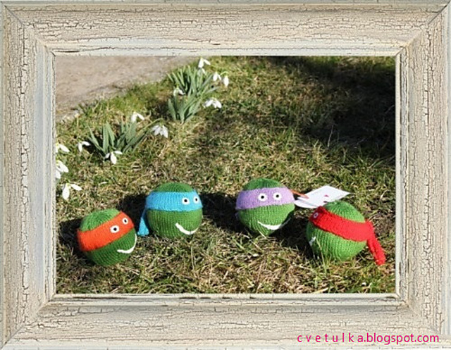 Ravelry: Ninja Turtles pattern by c v e t u l k a knits