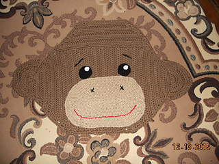 Ravelry: cyhuffman's Josh's Monkey rug