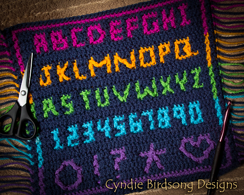 Ravelry: Overlay Mosaic Crochet Square - Basic Alphabet pattern by ...