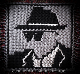 Ravelry: Classic Horror mosaic square - Invisible Man pattern by Cyndie ...