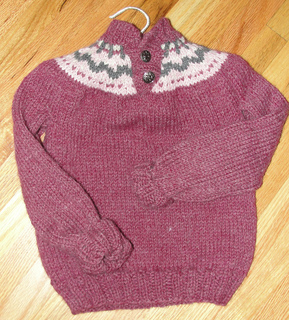 Ravelry: Fair Isle Yoke Sweater with Henley Neck SO03 pattern by ...