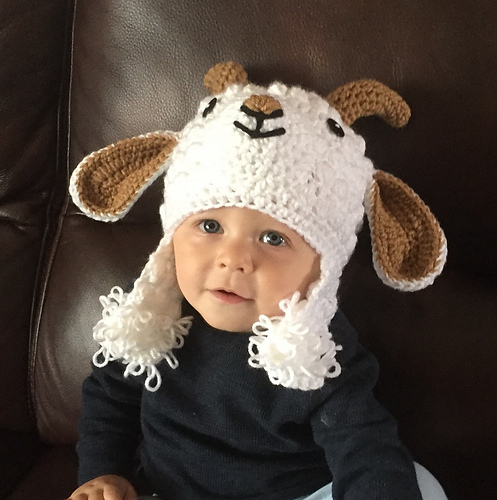 Ravelry: Goat Hat pattern by Debra Christensen