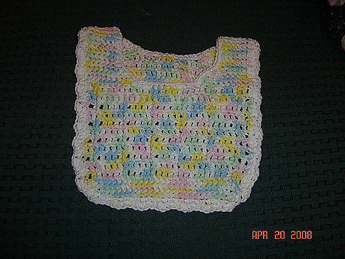 Ravelry: Slipover Baby Bib pattern by Laurie Clark