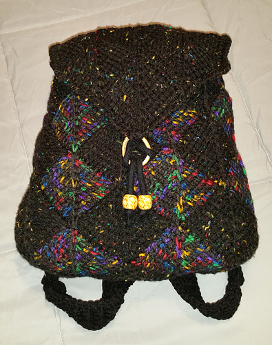 Ravelry: Tunisian Diamond Bag pattern by Gillian Buckerfield