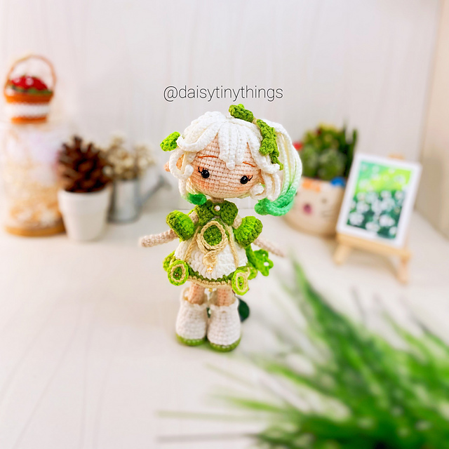 Ravelry: Nahida genshin Impact pattern by Daisytinythings