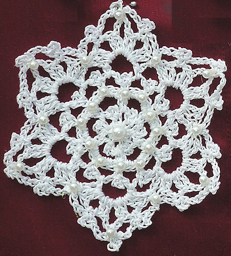 Ravelry: Irish Crochet Snowflakes pattern by Michelle E. Crean