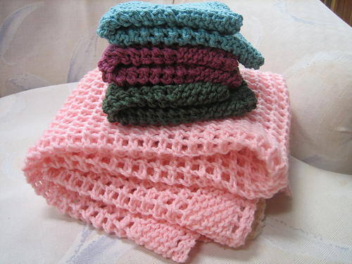 Ravelry: Diagonal Dishcloth pattern by Jana Trent