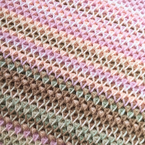 Ravelry: Honeycomb Crochet Temperature Baby Blanket pattern by Dana Nield