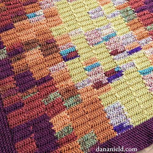 Ravelry: Perfectly Patchy Temperature Baby Blanket pattern by Dana Nield