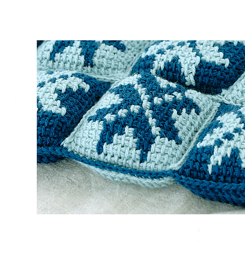 Ravelry: 527kakuza Poko Poko Cushion pattern by Pierrot (Gosyo Co., Ltd)