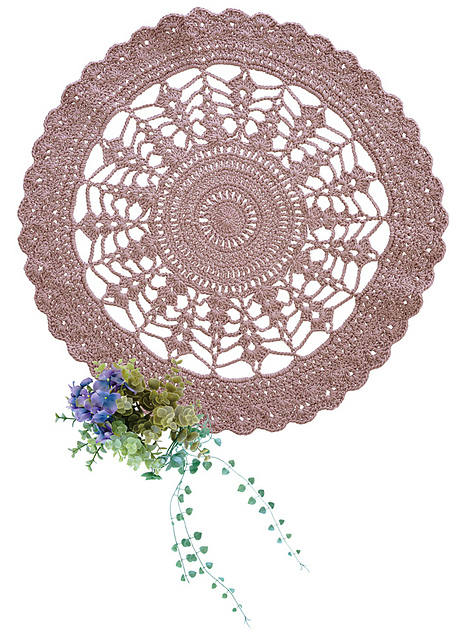 Ravelry: tricot9-5 Circle Mat pattern by Pierrot (Gosyo Co., Ltd)