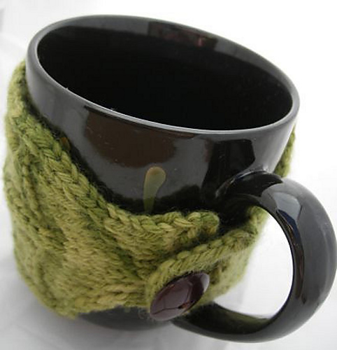 Ravelry: Adjustable Coffee Mug Wrap pattern by DaniDo Crafty