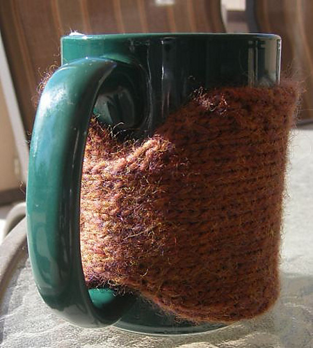 Ravelry: Adjustable Coffee Mug Wrap pattern by DaniDo Crafty