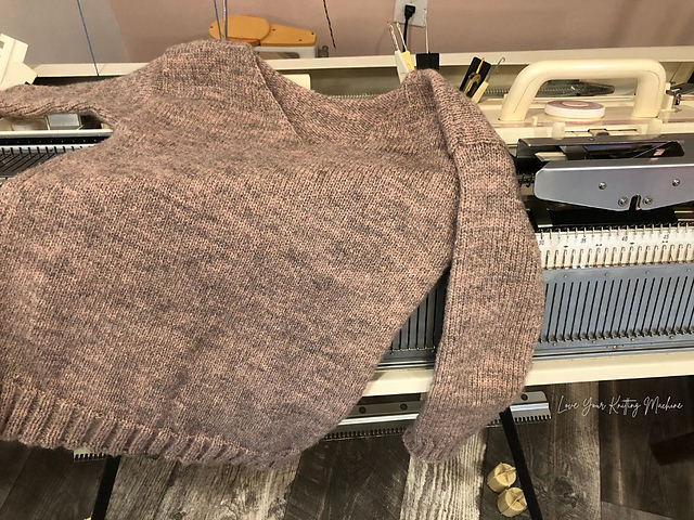 Ravelry: Machine Knit Blush V-Neck Sweater Pattern pattern by Love Your ...