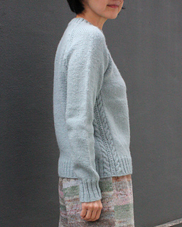 Ravelry: Cable Top Down Pullover pattern by Knitting Studio Danju